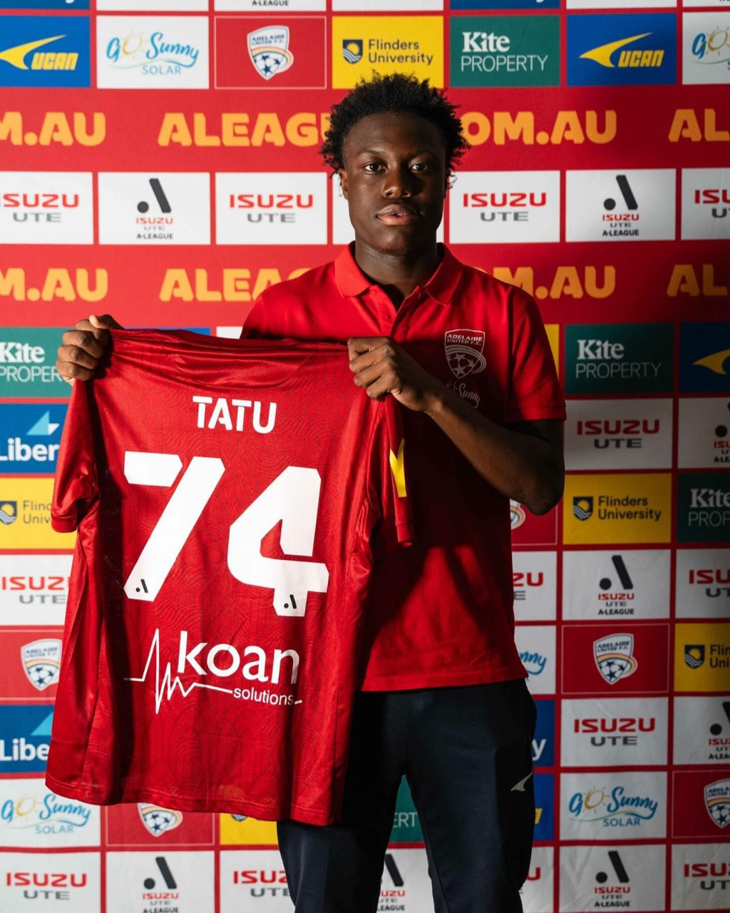 Griffin Sports: Amlani Tatu signs 3 year deal with Adelaide United ...